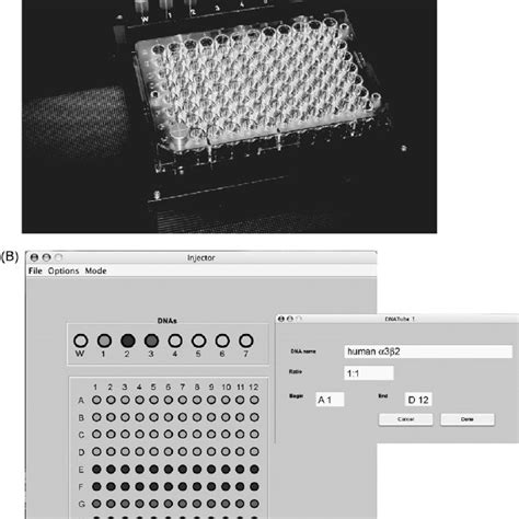 A Illustration Of The Microplate Carrier Showing A 96 Well Microplate Download Scientific