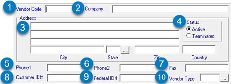 setting up vendor codes cayuse help center