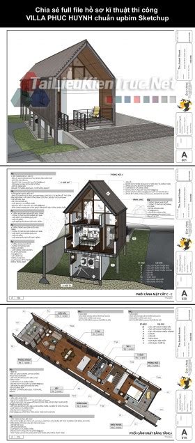 Chia S Full File H S K Thu T Thi C Ng Hhv House Chu N Upbim Sketchup
