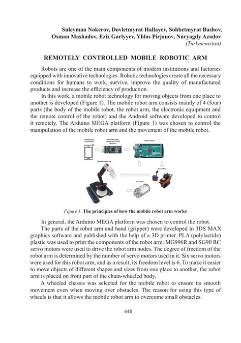 PDF REMOTELY CONTROLLED MOBILE ROBOTIC ARM