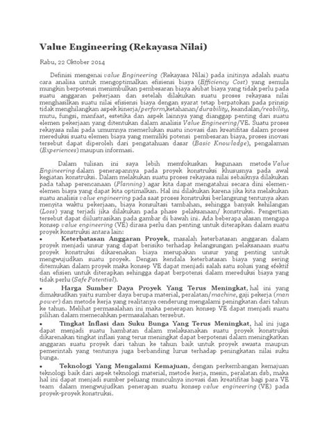 Value Engineering Pdf