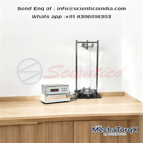 Rotational Moment Of Inertia Apparatus Manufacturer Scientico For Laboratory At Best Price In