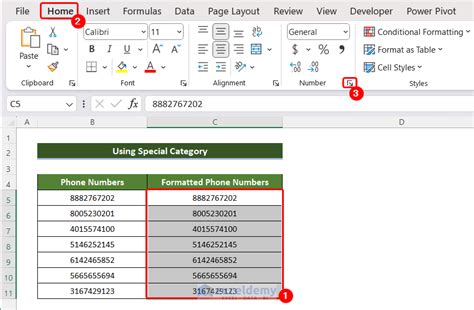 How To Format Phone Number With Dashes In Excel 2 Methods ExcelDemy