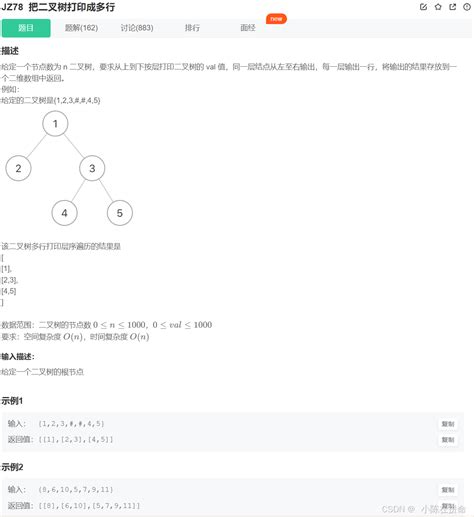 剑指offer第2版：树系列（一） csdn博客