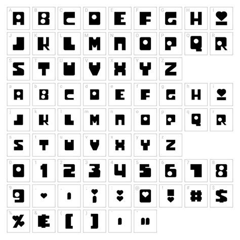 Utonium Font Vectordad