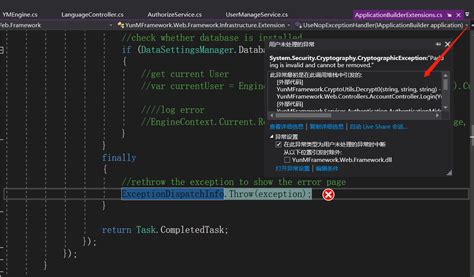 快速开发平台 Cryptography加解密报错：padding Is Invalid And Cannot Be Removed