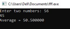 Example Of User Define Function With Argument And Return Value In C Programming Computer For