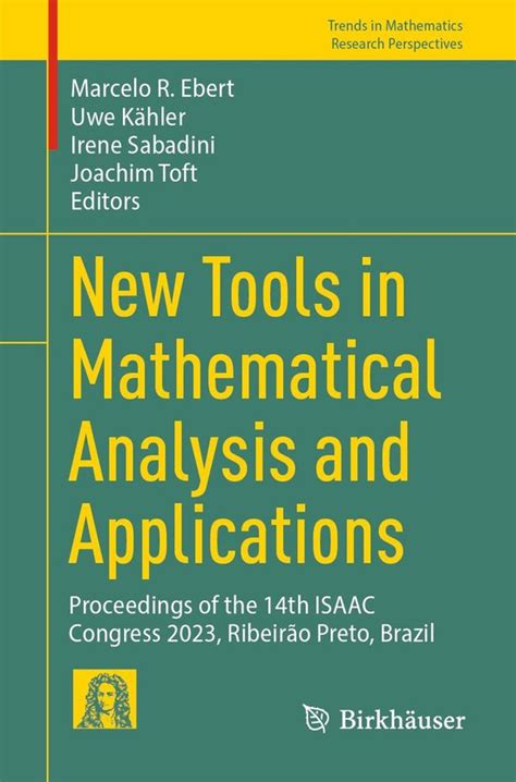 Research Perspectives New Tools In Mathematical Analysis And Applications Ebook Bol