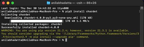 Comment Installer Le Charet Python Sur MacOS StackLima