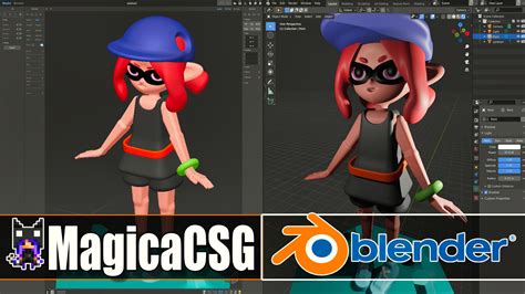 Tutorial Exporting From Magicacsg To Blender