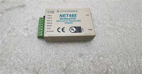 Gridconnect Net485 Modbus Tcp Ethernet To Rs422 485 Adapter