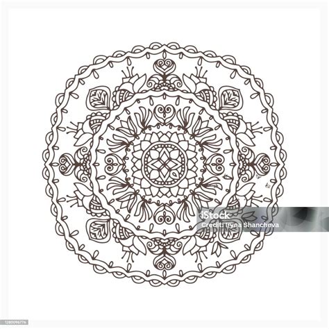 낙서 색칠 페이지 책은 흰색에 격리 번들 핸드 드로잉 아트 라인 디자인 만다라 벡터 스톡 일러스트레이션입니다 Eps 10 낙서 드로잉에 대한 스톡 벡터 아트 및 기타 이미지