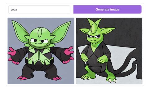 Lambdalabstext To Pokemon · Onnx Cpu Inference