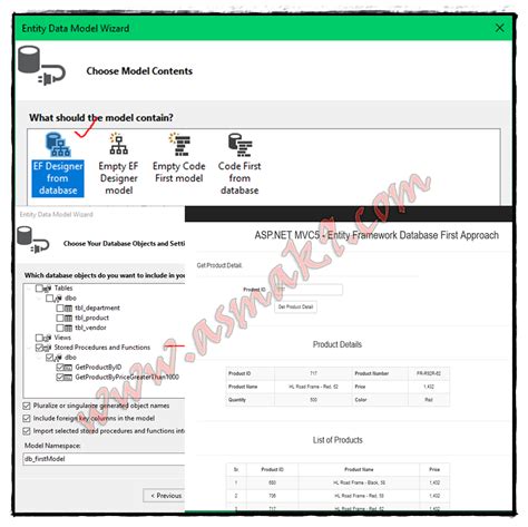 Aspnet Mvc5 Entity Framework Database First Approach Asmas Blog