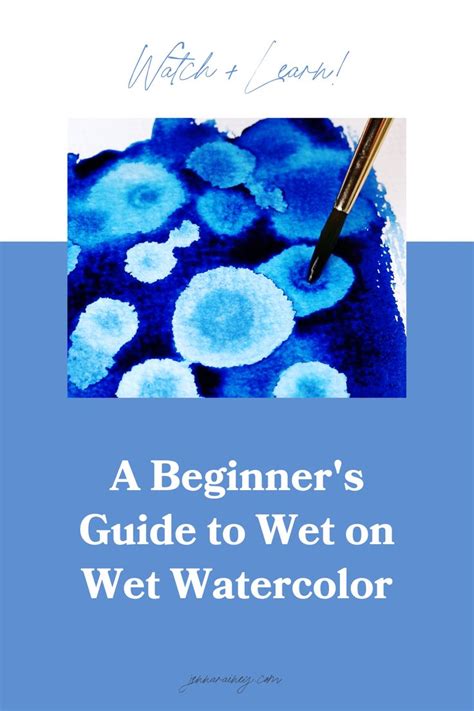 Wet On Wet Watercolor Technique Watercolor Lessons Watercolor