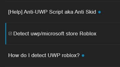 Help Anti Uwp Script Aka Anti Skid Scripting Support Developer Forum Roblox