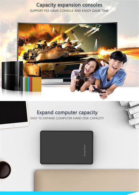 Blueendless HDD Case Inch SATA To USB Adap Grandado