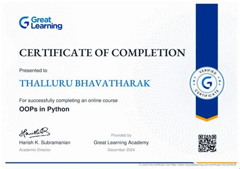 Bhavatharak Thalluru On Linkedin Greatlearningacademy Greatlearning