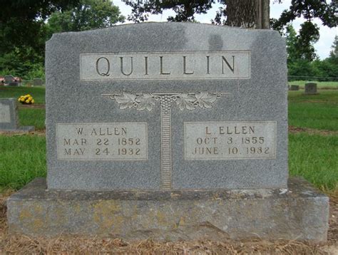Lucinda Ellen Calaway Quillin 1855 1932 Mémorial Find A Grave