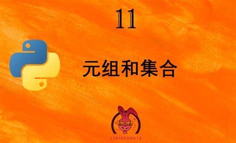 和我一起玩Python11 元组和集合 赛博红兔的科技博客