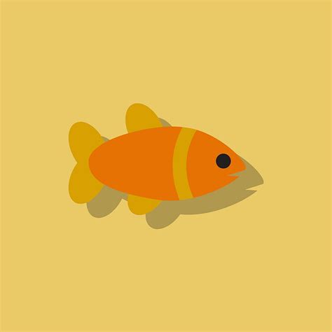 수족관 물고기 실루엣 화려한 만화 평면 벡터 Eps Ai Uidownload