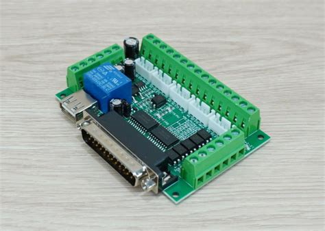 5 Axis Cnc Breakout Board Interface For Mach3 Usb Cable 1 5m