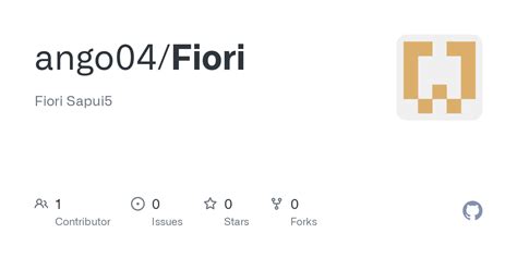 github ango04 fiori fiori sapui5