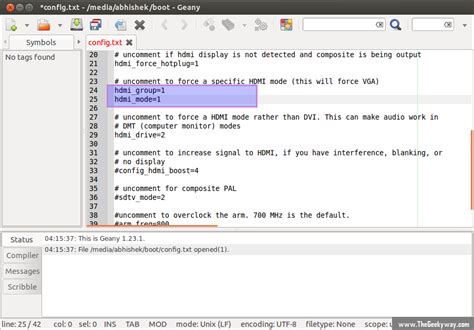 The Geeky Way How To Display Raspberry Pi On Vga Monitor Tv