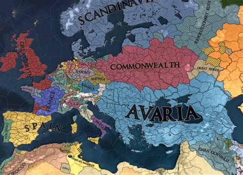 Finally Got The Avar Khaganate And With Some Very Clean Borders Too