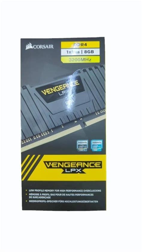 sdram corsair vengeance 8gb ddr4 ram 3200mhz 25 hz at ₹ 1900 piece in new delhi