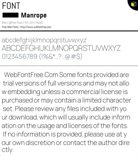 Manrope Fonts Downloads Webfontfreecom