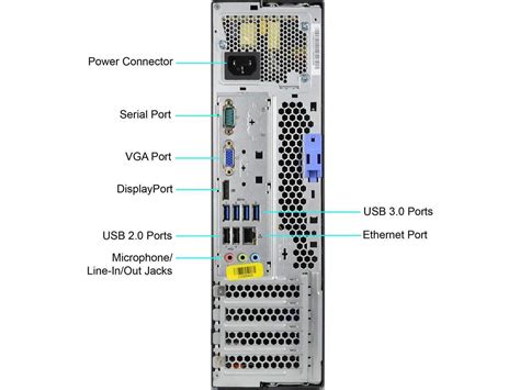 Refurbished Lenovo Desktop Computer ThinkCentre M92P Small Form Factor SFF Intel Core I5 3rd