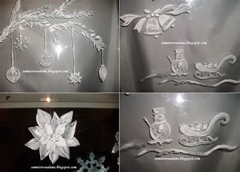 Вижте как го правим ние Коледна и новогодишна украса за прозорци направи си сам Част I