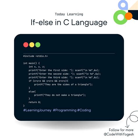 Programming Learningjourney Ifelsestatements Coding