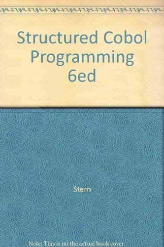 Structured Cobol Programming 6ed Stern Books