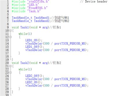基于stm32f103标准库的freertos移植江科大工程模板stm32f103 标准库 集成freertos 源码 Csdn博客