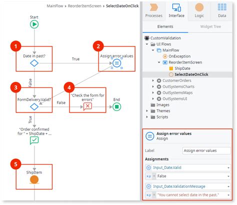 Validate The Fields Of A Form Outsystems 11 Documentation
