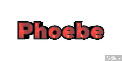 Phoebe Name Animated  Logo Designs