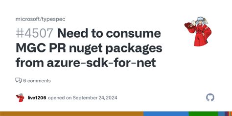 Need To Consume Mgc Pr Nuget Packages From Azure Sdk For Net · Issue