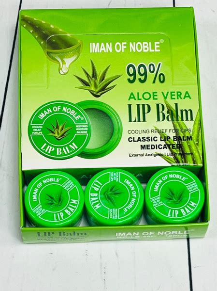 Набор из 4 ухаживающих бальзамов для губ Aloe Vera Lip Balm - купить с ...