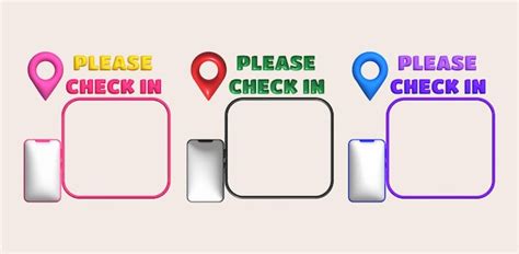 Premium Vector D Illustration Qr Code Frame Mobile Phone And An Icon To Check In