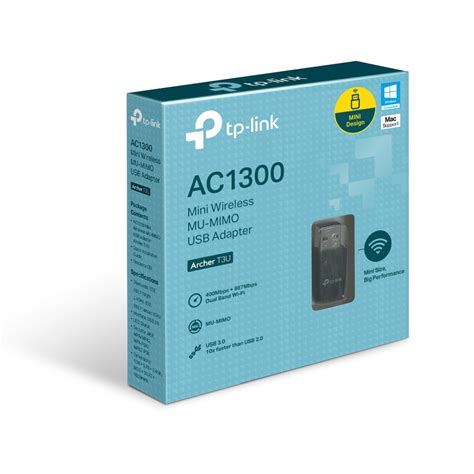 Archer T3U AC1300 Mini Wireless MU MIMO USB WiFi Adapter TP Link United Kingdom