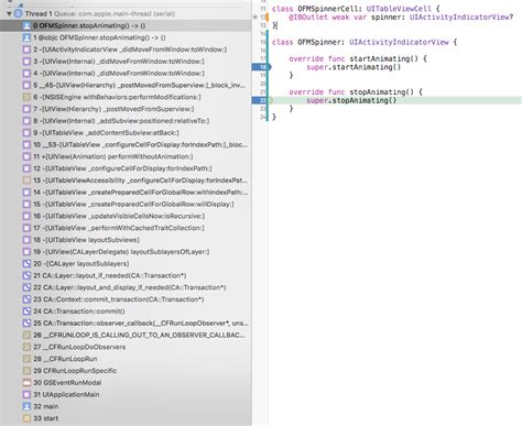 Ios Uiactivityindicatorview Stops Animating In Uitableviewcell