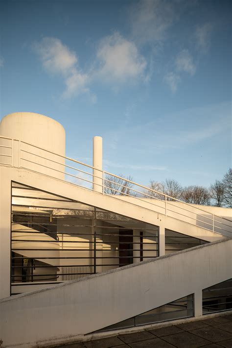 Villa Savoye Photo Series Modernist Architecture By Le Corbusier