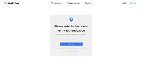 How To Enable Two Factor Authentication 2fa Mockflow