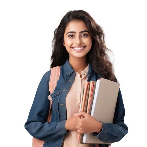 Young Indian Girl Student Smile Premium Photo Rawpixel