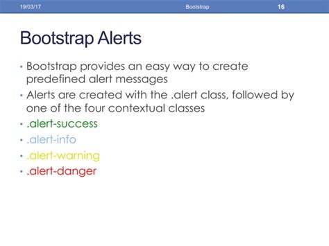 bootstrap ppt