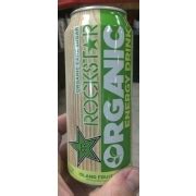 Rockstar Organic Island Fruit Flavor Energy Drink Calories Nutrition