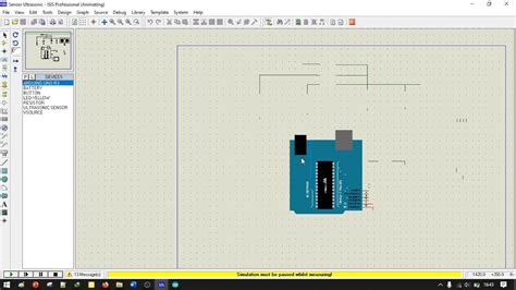 Latihan 23 Simulasi Sensor Ultrasonic Arduino Proteus Youtube