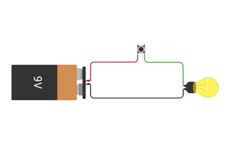 circuit design 2 circuito lámpara pulsador tinkercad